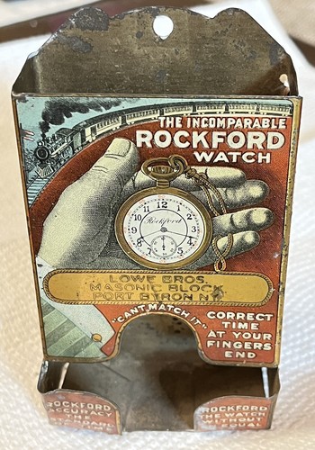 Rare Rockford Watch Company Match Safe | eBay
