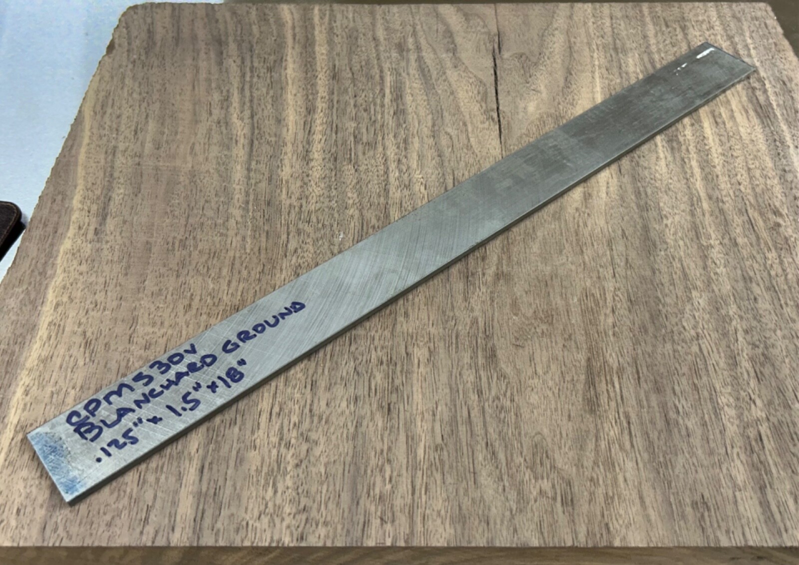 CPMS 30V 1/8” x 1.50” x 18” STAINLESS KNIFE BLADE STEEL CRUCIBLE POWDER ...