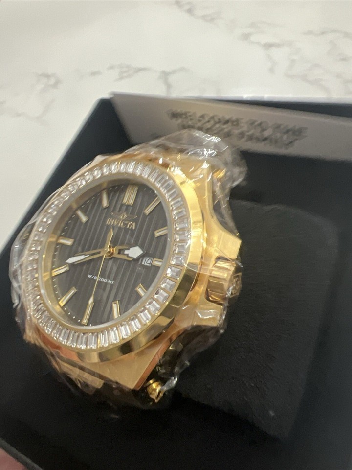 Invicta Akula Swiss Ronda 515 Caliber Men's Watch - 58mm, Gold 43389 ...