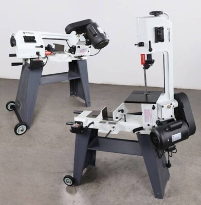 Metal Band Saw Machine Horizontal & Vertical Dural Angle Bandsaw ...