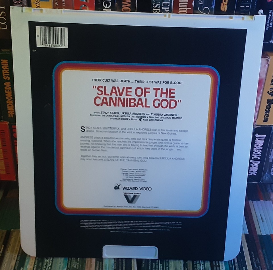 Slave of The Cannibal God (1978) CED Videodisc | eBay