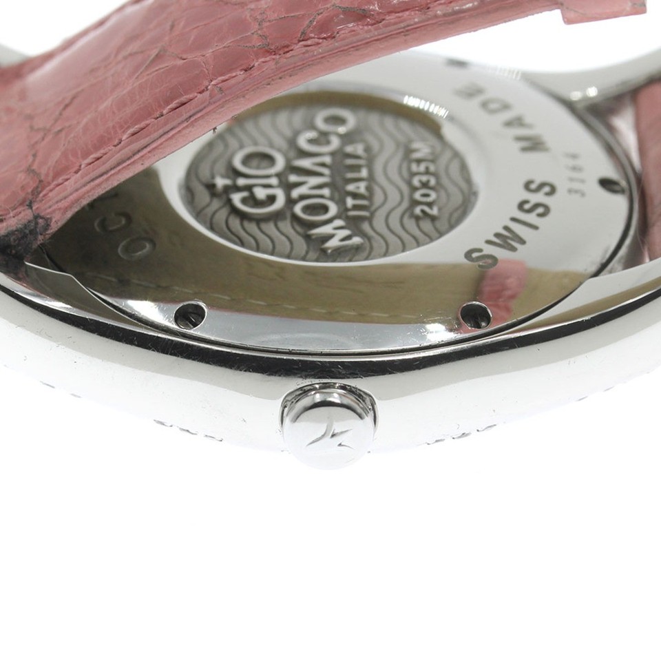 Diamond Bezel Gio Monaco Octopus Small Second Quartz Men 800028 | eBay