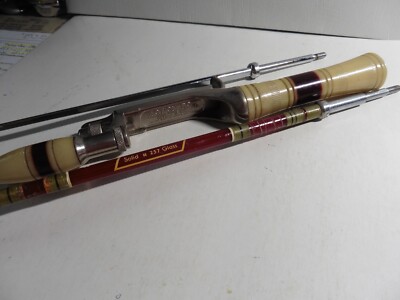 VINTAGE ORCHARD IND'S ACTION STEEL/GLASS/BAKELITE HANDLE FISHING RODS ...