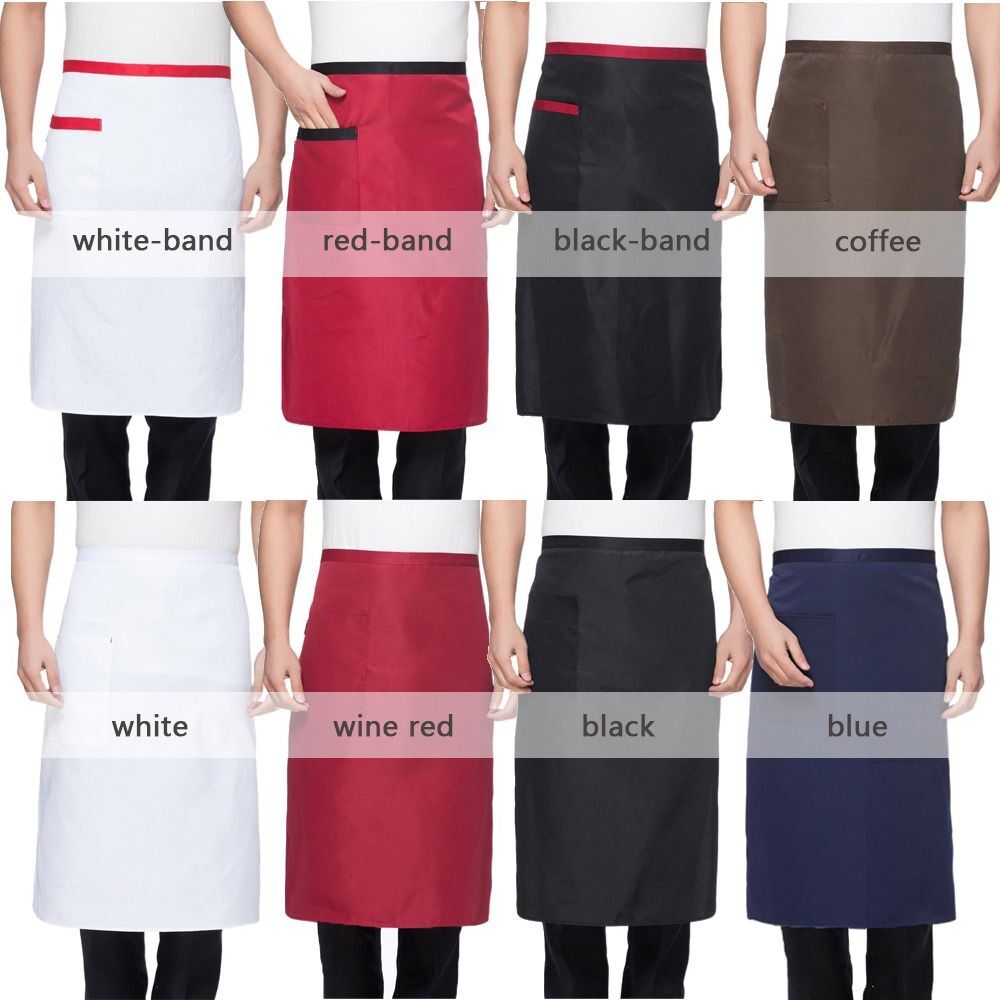 Cooking Accessories Kitchen Apron Half Body Catering Work Clothes ...