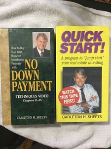 Carlton Sheets No Down Payment VHS Set | eBay
