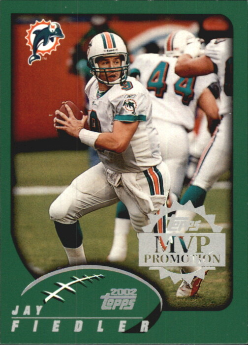2002 Topps MVP Promotion #192 Jay Fiedler | eBay