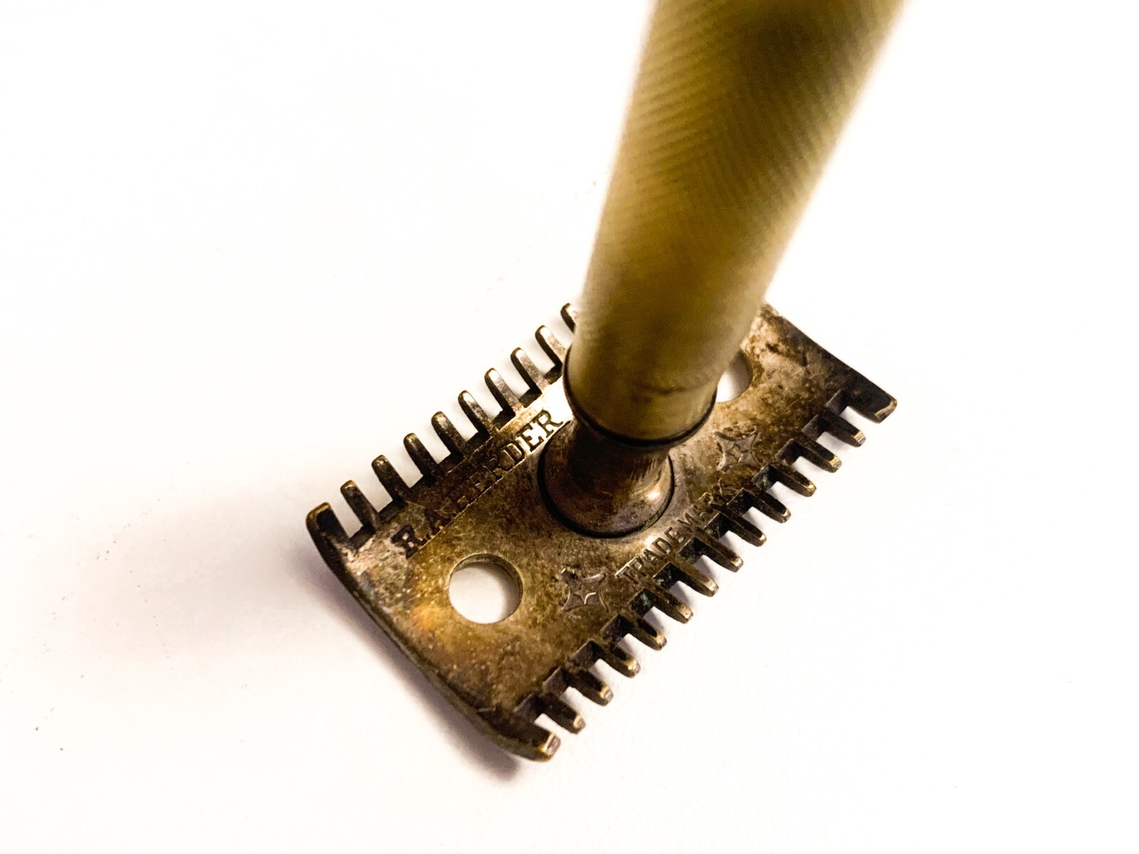 Antique Safety Razor - RICHARD ABR. HERDER SOLINGEN - 1900s German ...