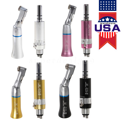 Colors Dental Low speed Contra angle handpiece/Air motor E-type 4Hole ...