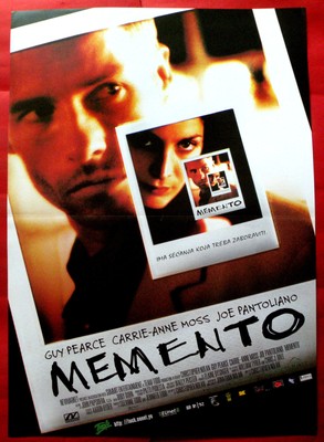 MEMENTO 2000 GUY PEARCE CARRIE-ANNE MOSS CHRIS NOLAN UNIQUE SERBIAN ...