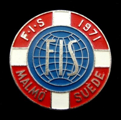 FIS Alpine Ski World Cup Malmö,Sweden 1971 Official Pin Badge | eBay