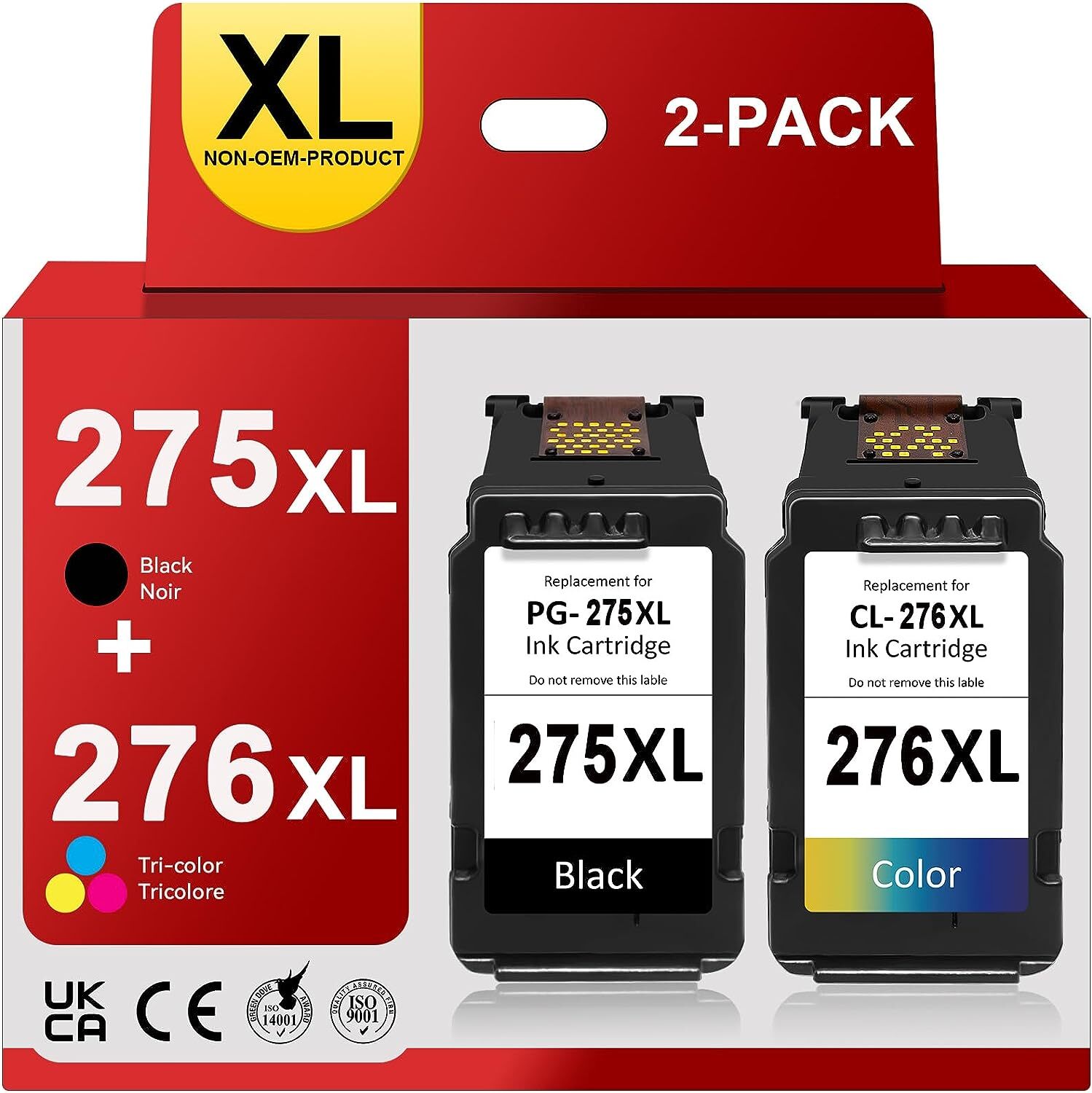 PG-275XLCL-276XL Ink Cartridge for Canon 275 276 PIXMA 3522 TS3520 ...