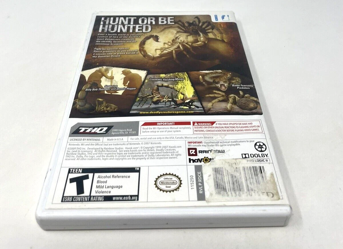 Deadly Creatures 2 Wii