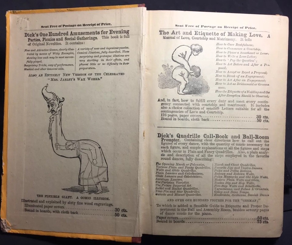 1866 Lenormand Fortune Telling Playing Cards Cartomancy Book & Mystical ...