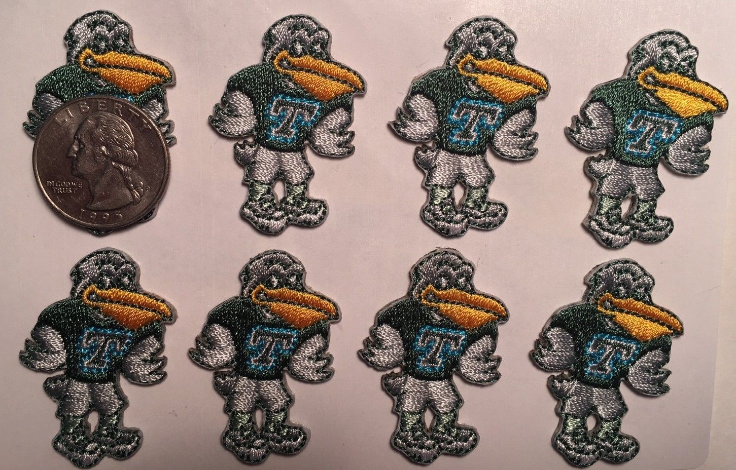 tulane patch Tulane university patch green wave college TU pelican ...