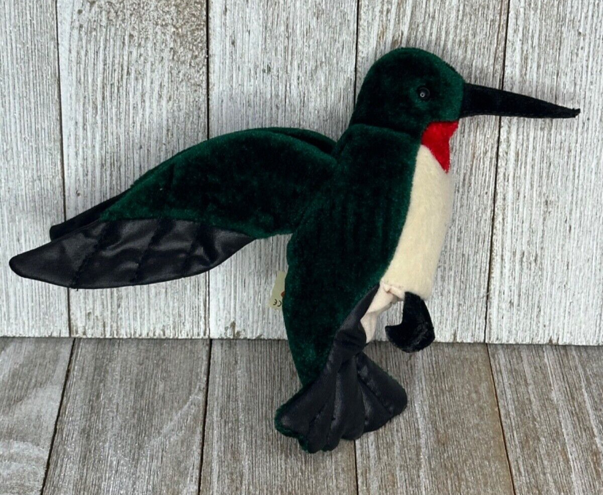 Folkmanis Mini Hummingbird Finger Puppet Plush Stuffed Animal Toy ...