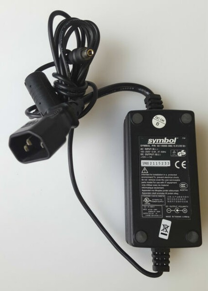 Symbol 12v 1a AC Adapter Power Supply 50-14000-086 for sale online | eBay