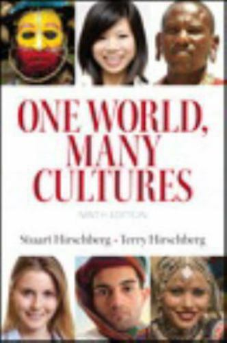 One World, Many Cultures by Hirschberg, Stuart , paperback ...