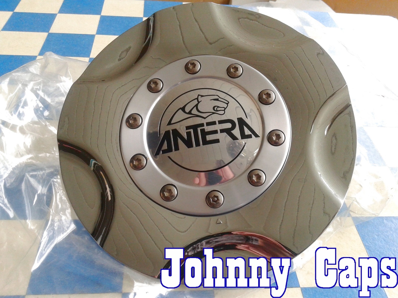 ANTERA Wheels [39] CHROME Center Caps # 191 325 001 Custom Center Cap w ...