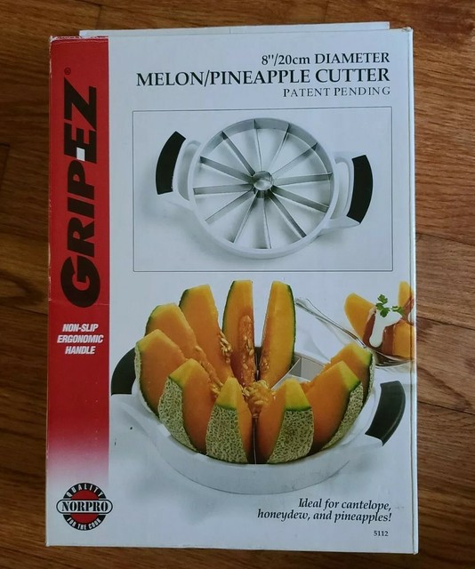 Norpro 5112 Large Stainless Steel Melon Pineapple Cutter Wedger for ...