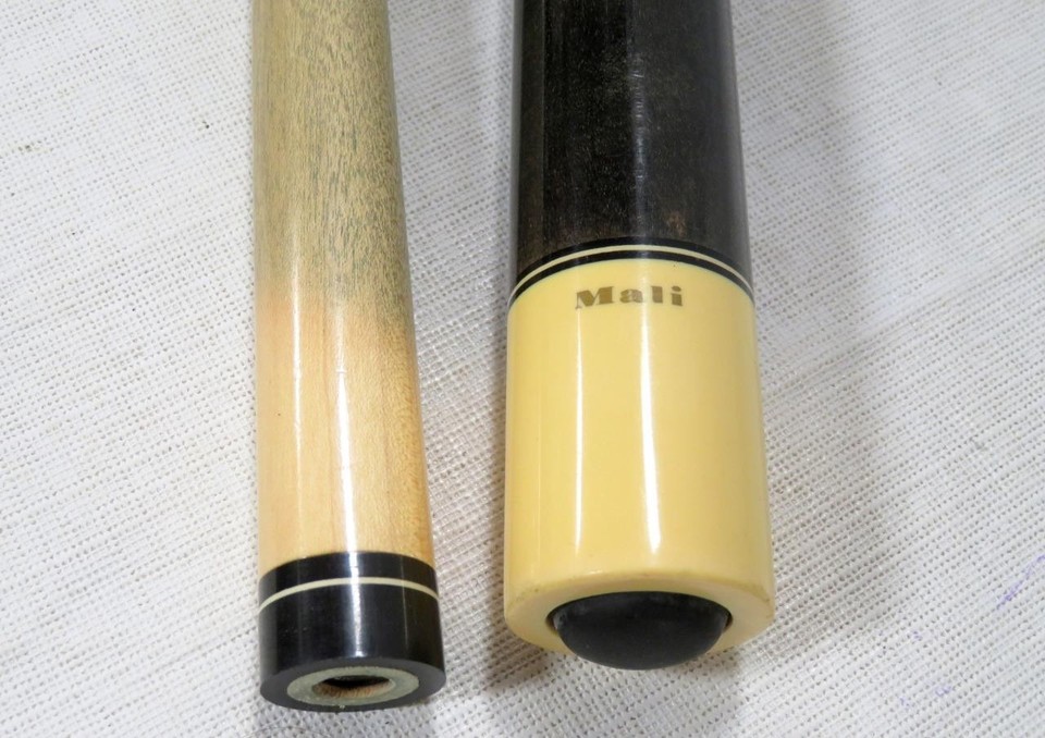 Vintage MALI Gold Label Pool Cue 2-Piece Billiards | eBay