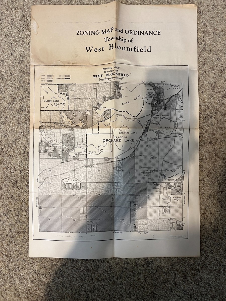 West Bloomfield Mi Zoning Map