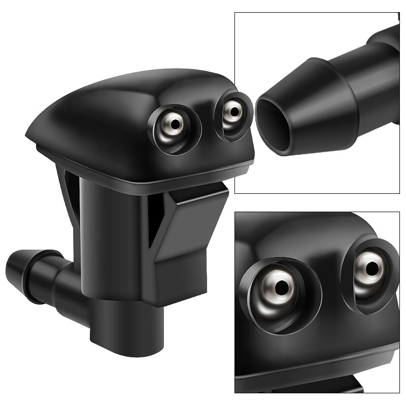 Car Universal Window Windshield Washer Nozzle Wiper Water Spray Jet ...