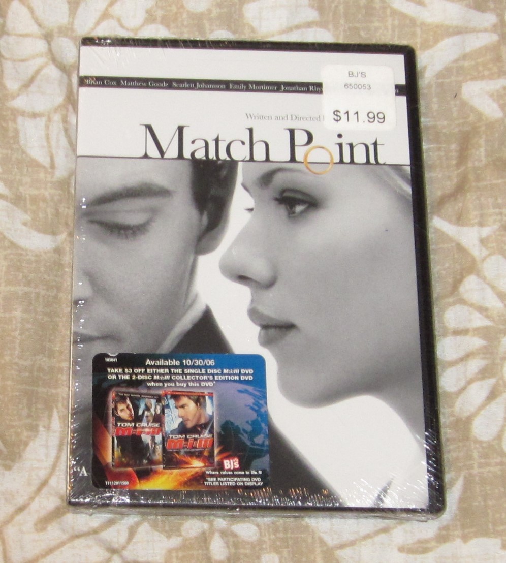 MATCH POINT DVD NEW FREE SHIP 678149486629| eBay