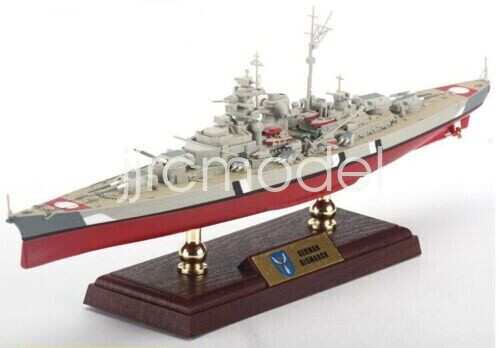 1/700 WWII German Bismarck battleship diecast model ship Forces of ...