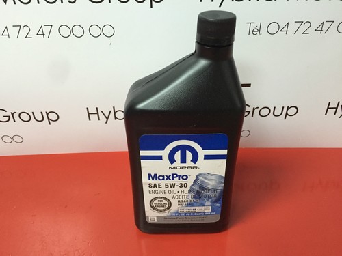 ENGINE OIL MOPAR ORIGINAL CONSTRUCT W30 | eBay