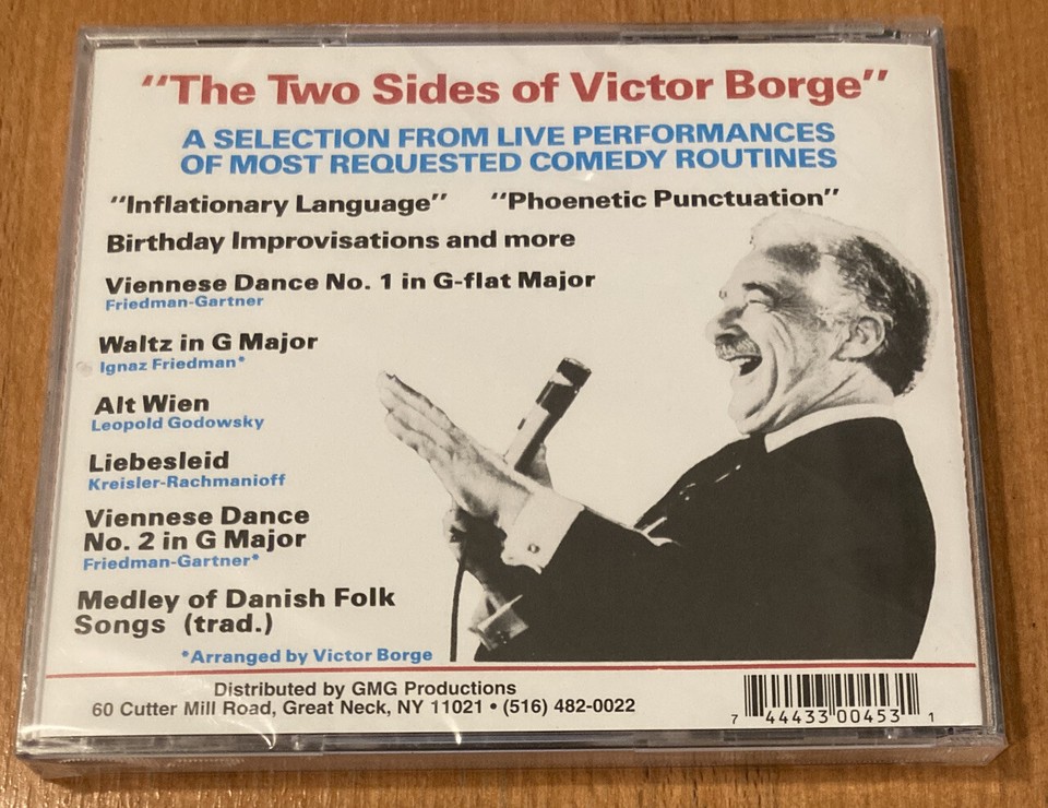 The Two Sides of Victor Borge (CD 1998, GMG Entertainment) SEALED ...