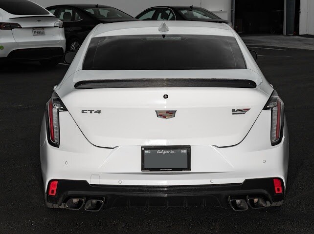 2020-UP CADILLAC CT4 BLACKWING PACKAGE CARBON FIBER REAR WING SPOILER ...