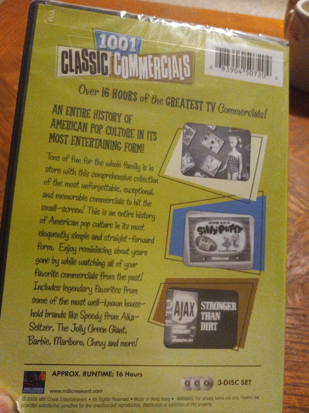 1001 Classic Commercials Over 16 Hours Of The Greatest Tv Commercials ...