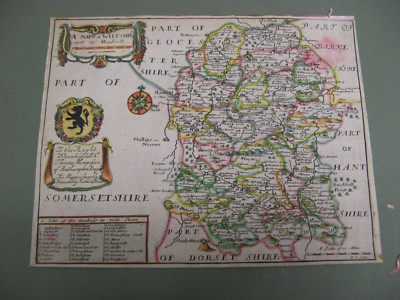 Pre-1900 - 100 Original Wiltshire Map