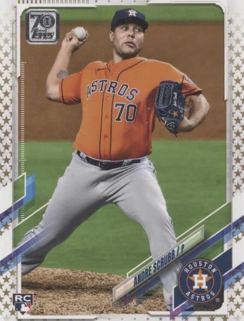 2021 Topps - Andre Scrubb #384 Gold Stars (RC) for sale online | eBay