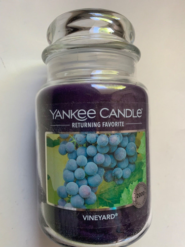 Yankee Candle VINEYARD 22 oz LGE JAR | eBay