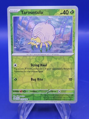 Tarountula 016/198 REVERSE HOLO Scarlet Violet Pokemon Card w TOP ...