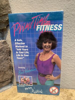 Bev Harris Prime Time Aerobics vhs exercise leotards legwarmers New ...