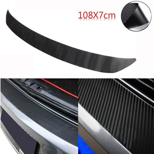 KBT Carbon Fiber Rear Bumper Sticker Trim Protector For Golf New | eBay