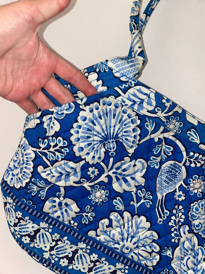 Vera Bradley Blue Lagoon Tote Purse | eBay