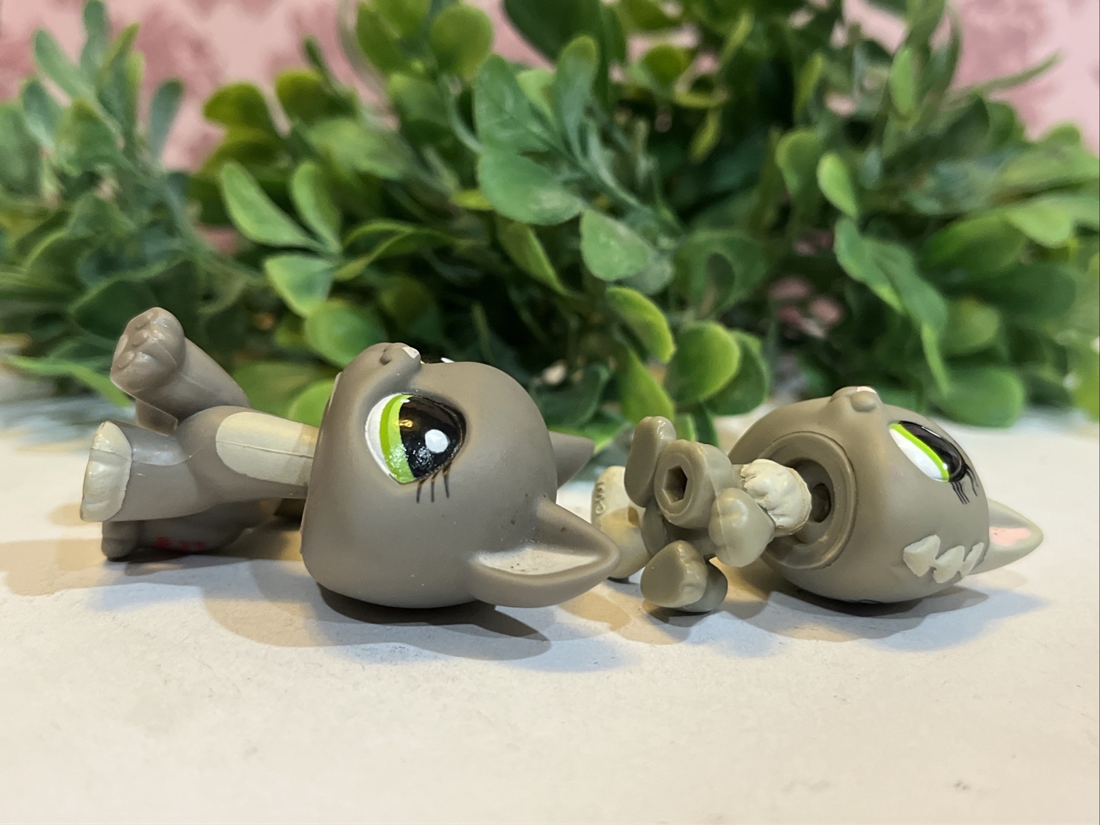 Littlest Pet Shop 1035 1059 Lps Authentic Grey Persian Kitten Cat Rare ...