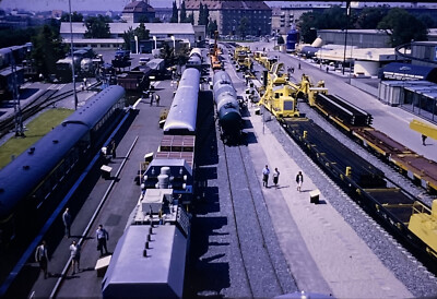 Vintage Photo Slide 1965 Trains Germany Locomotives | eBay