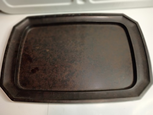 Vintage 1940 Thermos Bakelite Tray 12"x 8 1/2" BROWN BAKELITE | eBay