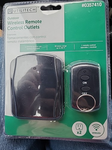 Wireless Remote Control Outlet Lighting & Decor Outdoor Utilitech ...