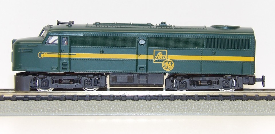 (3) Roco N scale 3159e GE Alco FA-1 Diesel Demonstrator Locos - 2 out ...