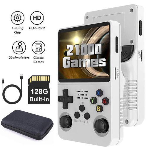R36S Retro Handheld Game Console Linux System 3.5 Inch IPS Screen 32GB ...