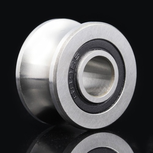 Sliding Rollers Bearing U22 T22 Track Pulley with Round Bottom Groove ...