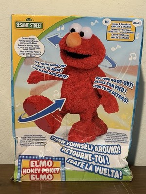 Sesame Street Elmo Slide Singing and Dancing English 14" Plush | eBay