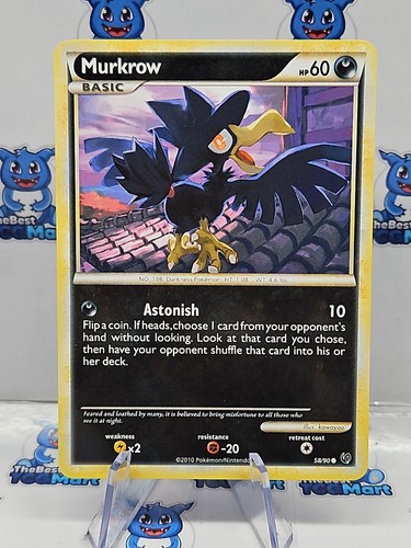 Murkrow 58/90 - Undaunted - Pokemon - LP | eBay
