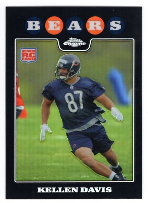 2008 TOPPS CHROME KELLEN DAVIS REFRACTOR ROOKIE CARD #TC221 *NM-MT ...
