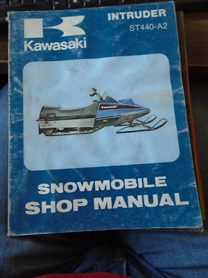 KAWASAKI Intruder ST440-A2 SNOWMOBILE SHOP REPAIR MANUAL | eBay